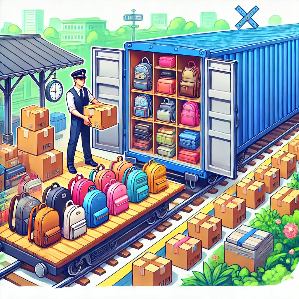 Dịch Vụ Vận Chuyển Balo, Túi Xách Bằng Đường Sắt
